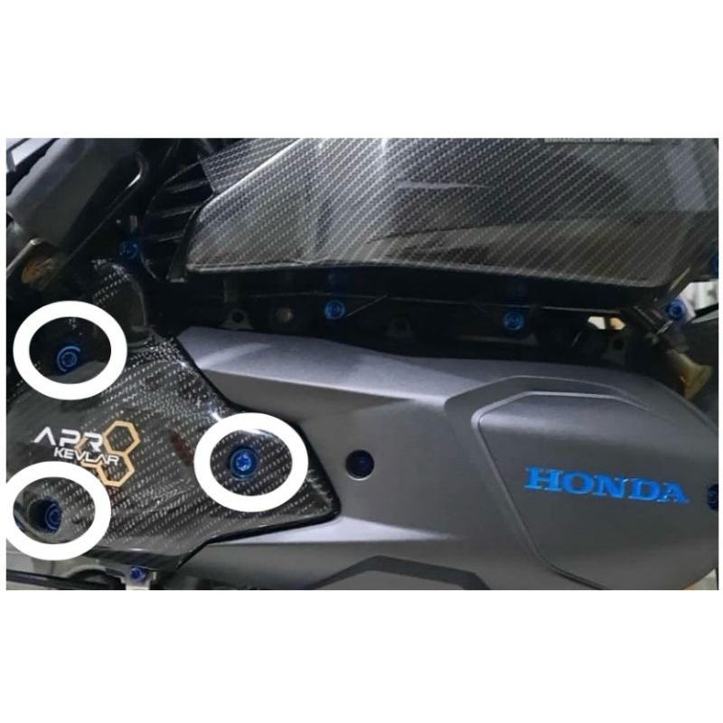 Jual BAUT TITANIUM COVER CVT VARIO | Shopee Indonesia