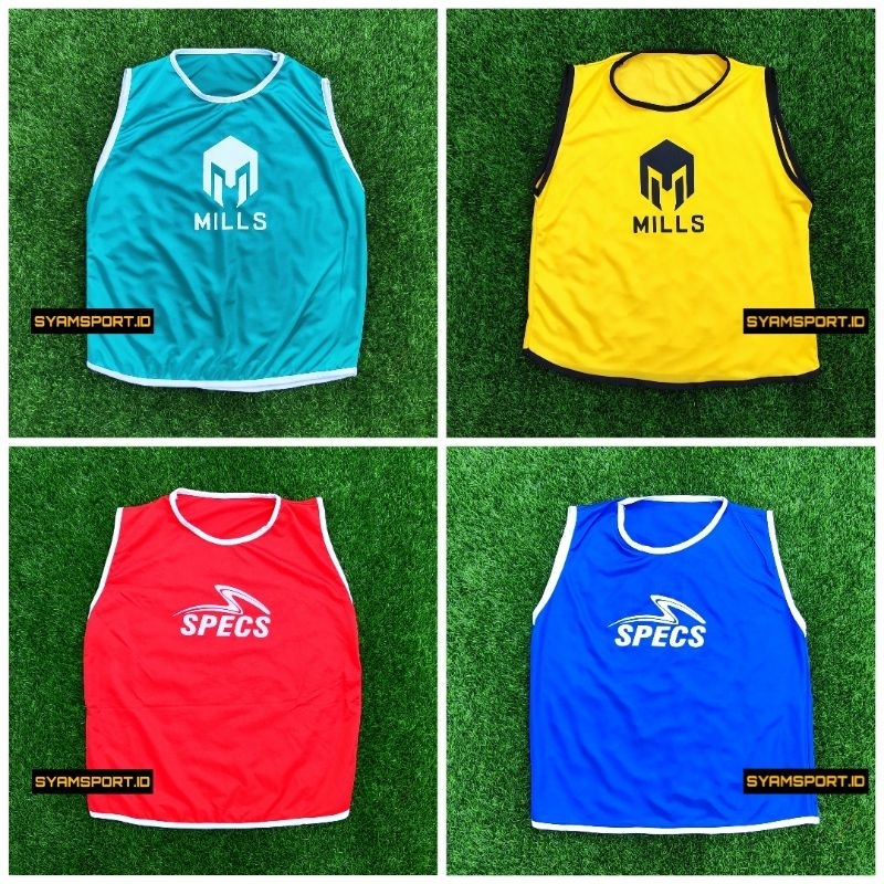 Jual Rompi Latihan Bola (Isi 6-12 pcs) Drifit ANTI KUSUT / Rompi Tim ...