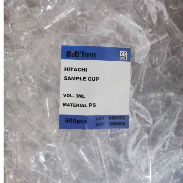 Jual Sample Cup Hitachi 3ml PS @500 pcs | Cup sample hitachi 3ml ...