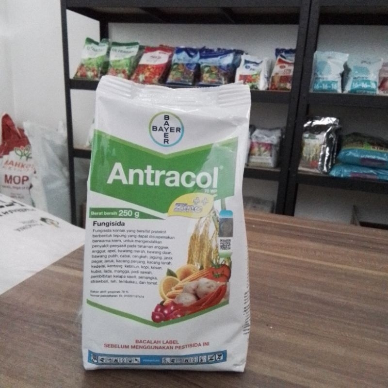 Jual Fungisida Antracol plus zinc 70wp Pengendali Penyakit Jamur ...