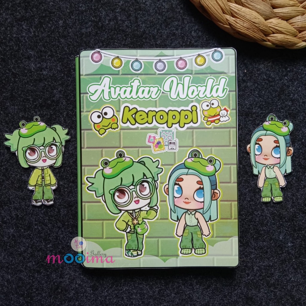 Jual Mainan Anak Viral Quiet Book Avatar World Series Keroppi | Shopee ...