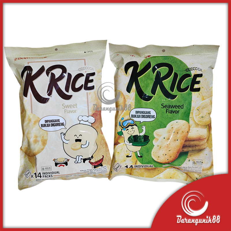 Jual Crackers Rice Delfi Orion Krekers Beras O'Rice Orice Krice K'Rice ...
