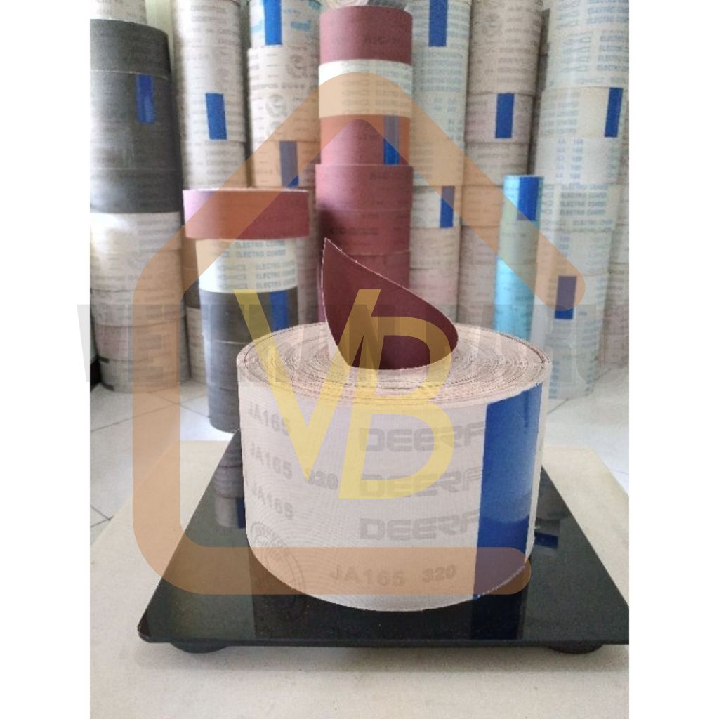 Jual AMPLAS 4" inch rol meteran grit grid 400 600 Lentur Kayu Logam ...