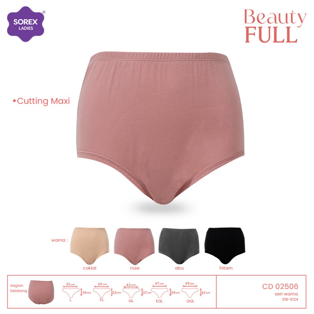 Jual Celana Dalam Wanita CD Sorex Jumbo Bahan Katun & Super Soft | Shopee Indonesia