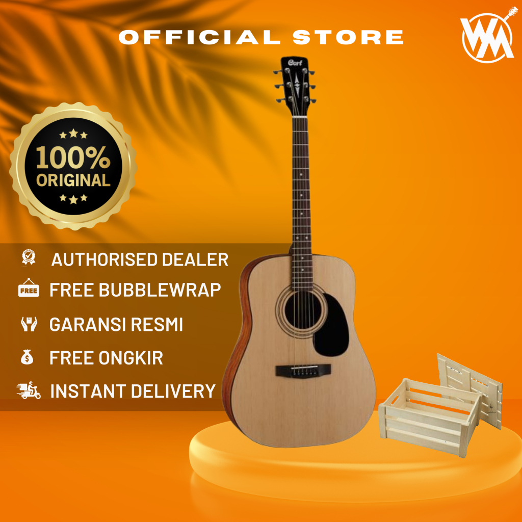 Jual Cort Gitar Akustik AD810 OP / AD-810-OP / AD-810 OP + Packing Kayu ...