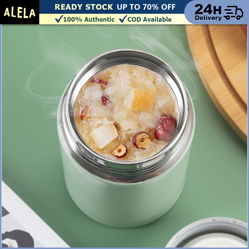 Jual Termos Sup Mini Portable Mangkuk Sup Lunch Box Stainless Tahan Panas 260 ml | Shopee Indonesia