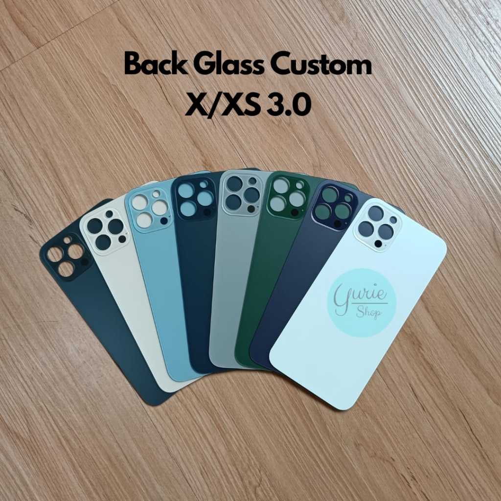 Jual Housing Backdoor Backcover Glass Kaca Tutup Belakang X/XS CUSTOM ...