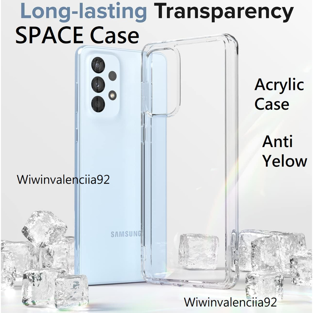 Jual Hans - SPACE! Original Case CLEAR Anti YELLOW Samsung A73 A53 A23 A13 4G A52 A52s A72 A71 ...