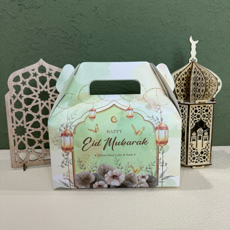 Jual GABLE BOX LEBARAN EID MUBARAK IDUL FITRI DUS HAMPERS KUE KERING ...