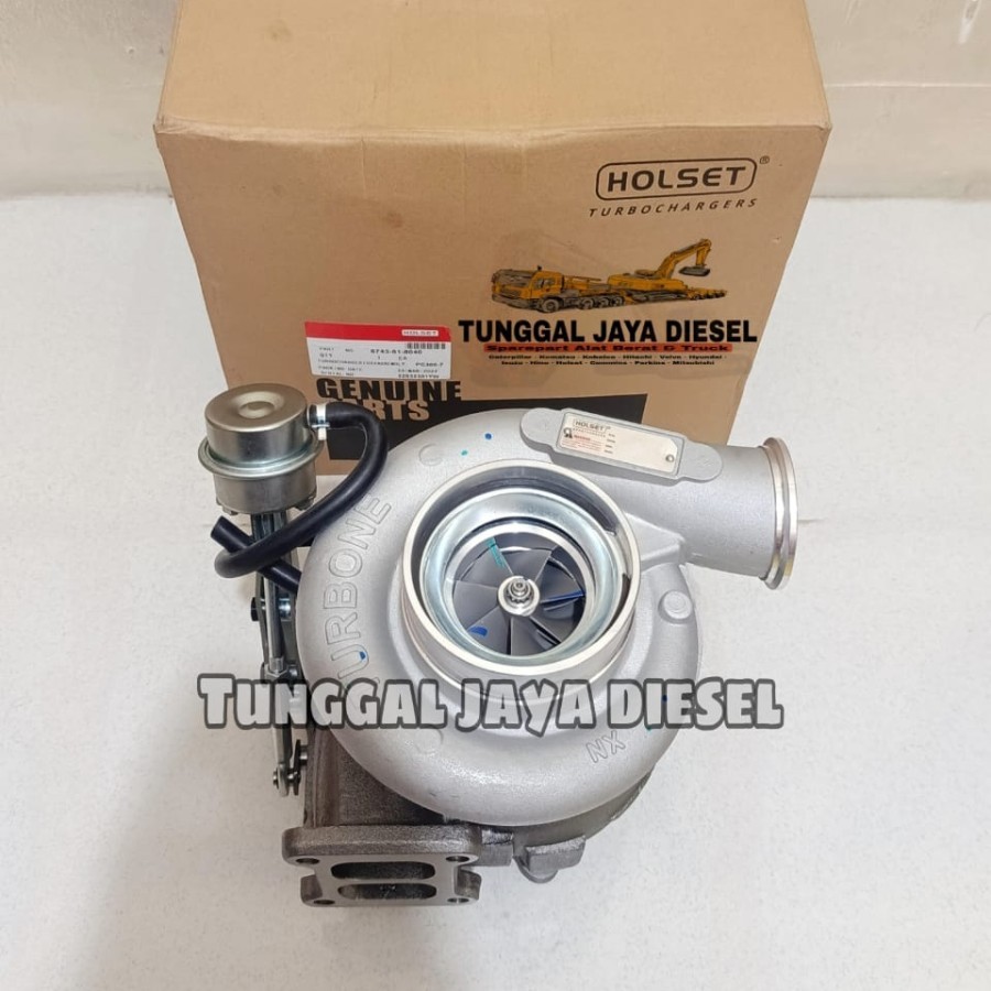 Jual Turbocharger Komatsu PC300-7 PC 300-7 Turbo HX40W 6743-81-8040 ...