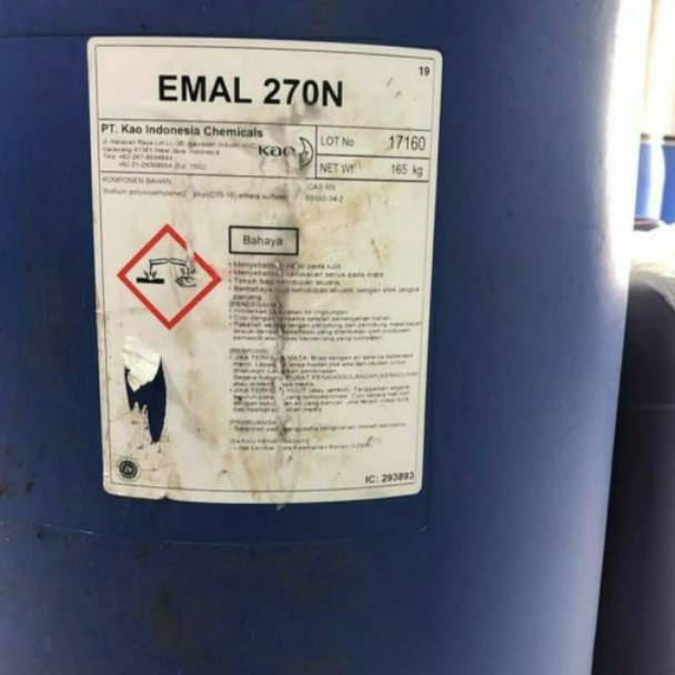 Jual ART H49E Texapon sls emal 27N bahan baku sabun original kao 1 kg ...