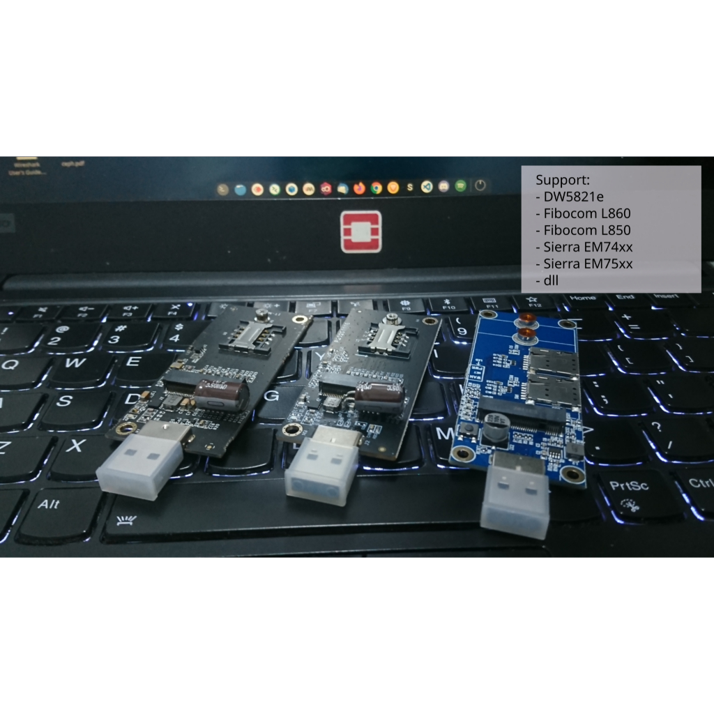 Jual Adaptor NGFF key B to USB dengan slot sim | Adaptor M2 to USB 3.0 ...