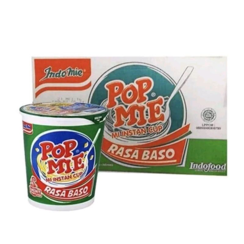 Jual Pop Mie Kuah Rasa Bakso 1 dus isi 24 pcs | Shopee Indonesia