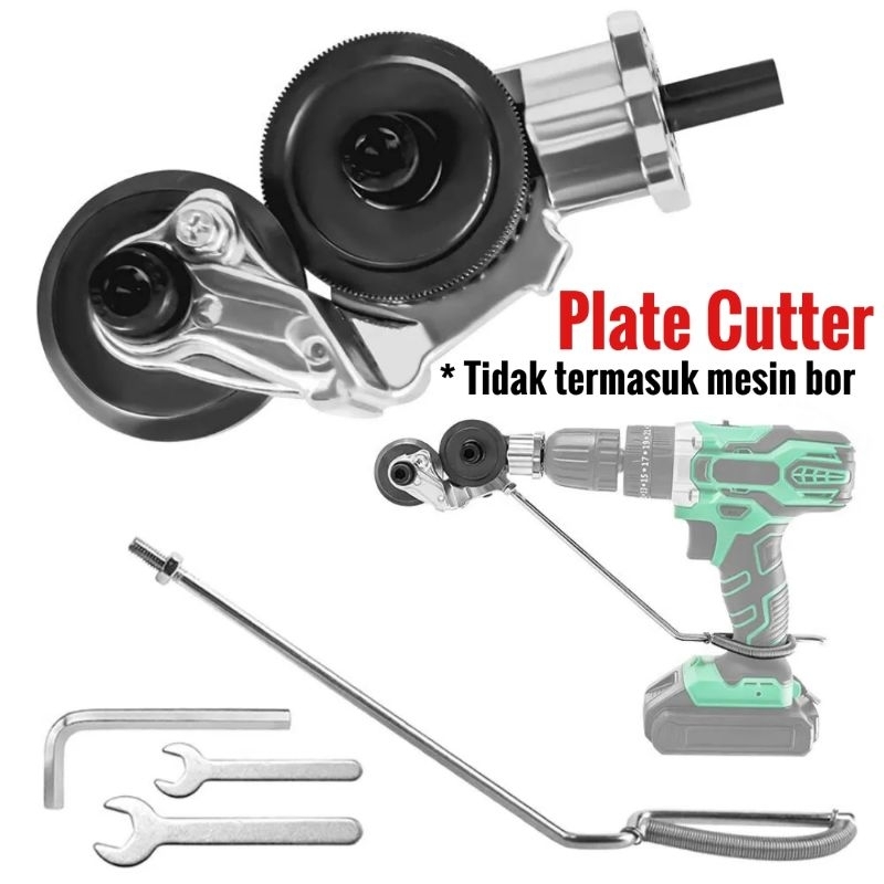 Jual Adapter bor pemotong alat potong gunting plat seng adapter drill ...