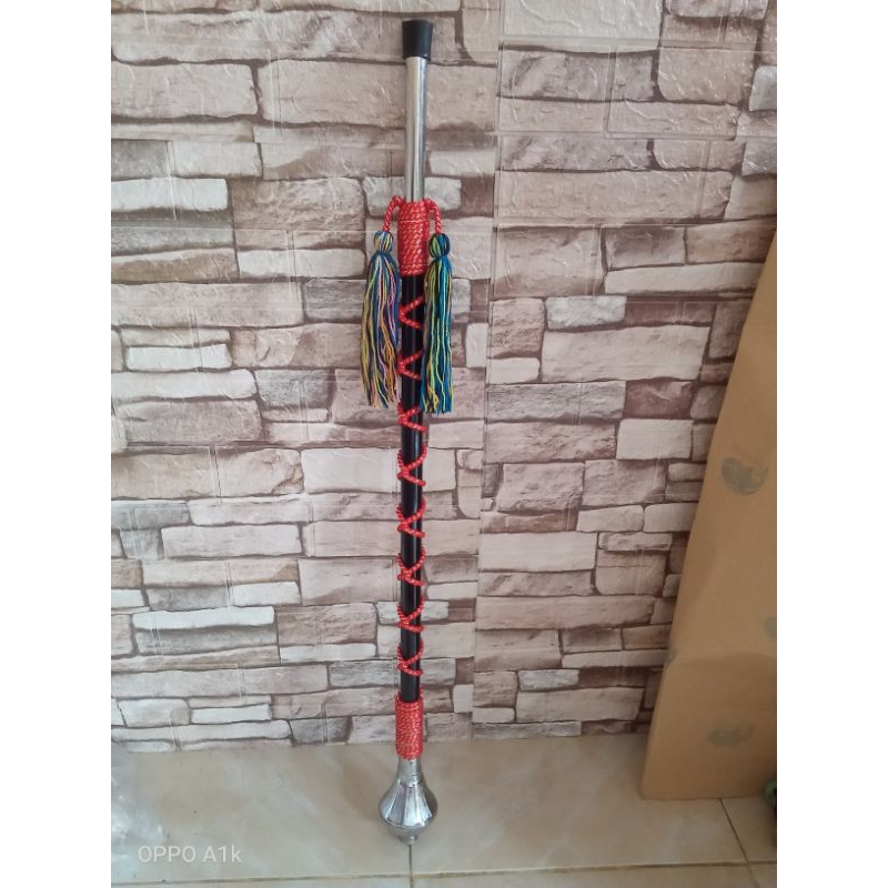 Jual tongkat mayoret TK paud stainlees dan hitam | Shopee Indonesia