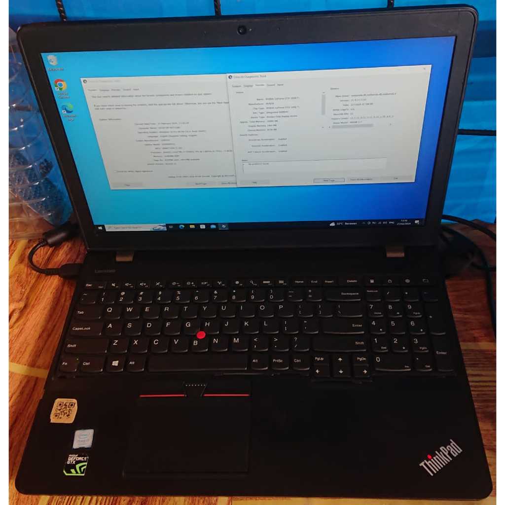 Jual Laptop Gaming Lenovo Thinkpad S5 Nvidia GTX 1050 Ti Core i7 RAM ...