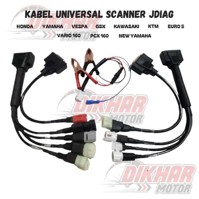 Jual KABEL SCANNER JDIAG M100 OLD /M100 PRO NEW COSTUUM | Shopee Indonesia