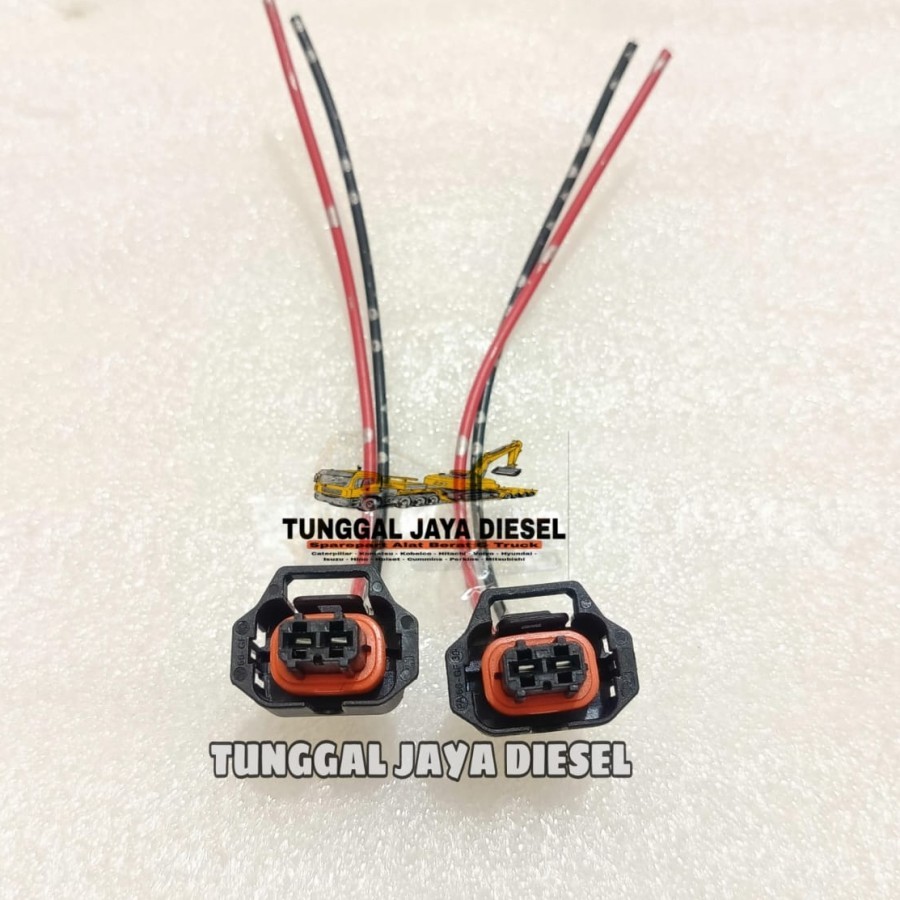 Jual Socket Kabel Soket Suction SCV Supply Pump Komatsu PC200-8 PC200 8 ...