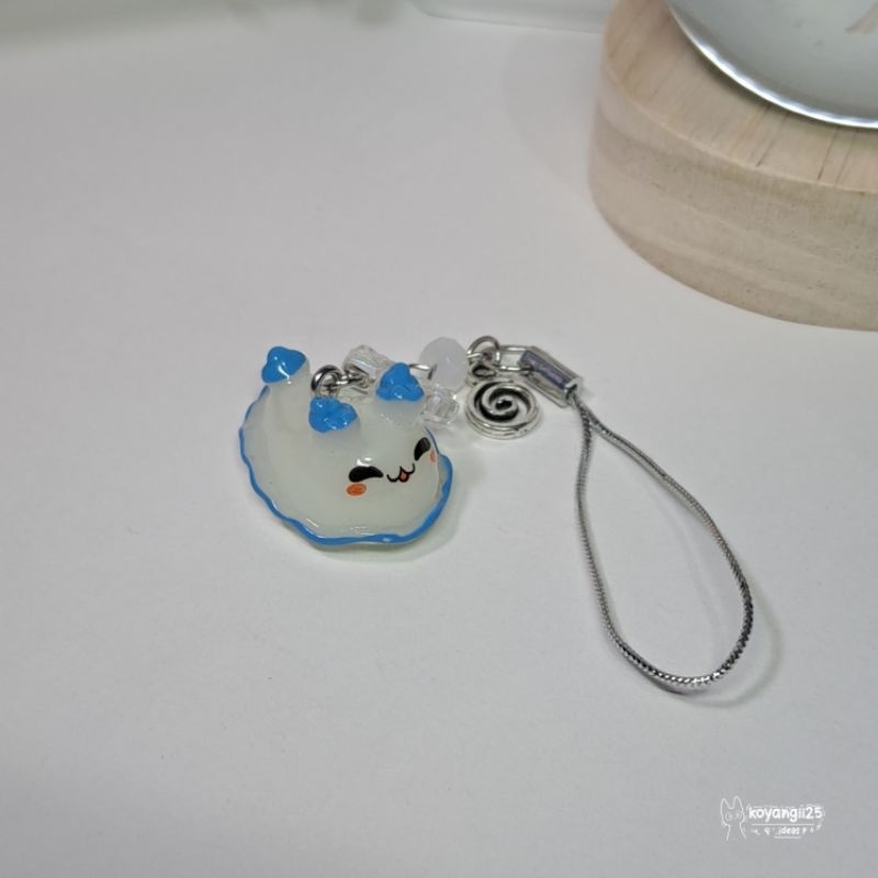 Jual Cute Sea Bunny Phonestrap | Sea Themed Ocean Phone Strap Bag Key ...