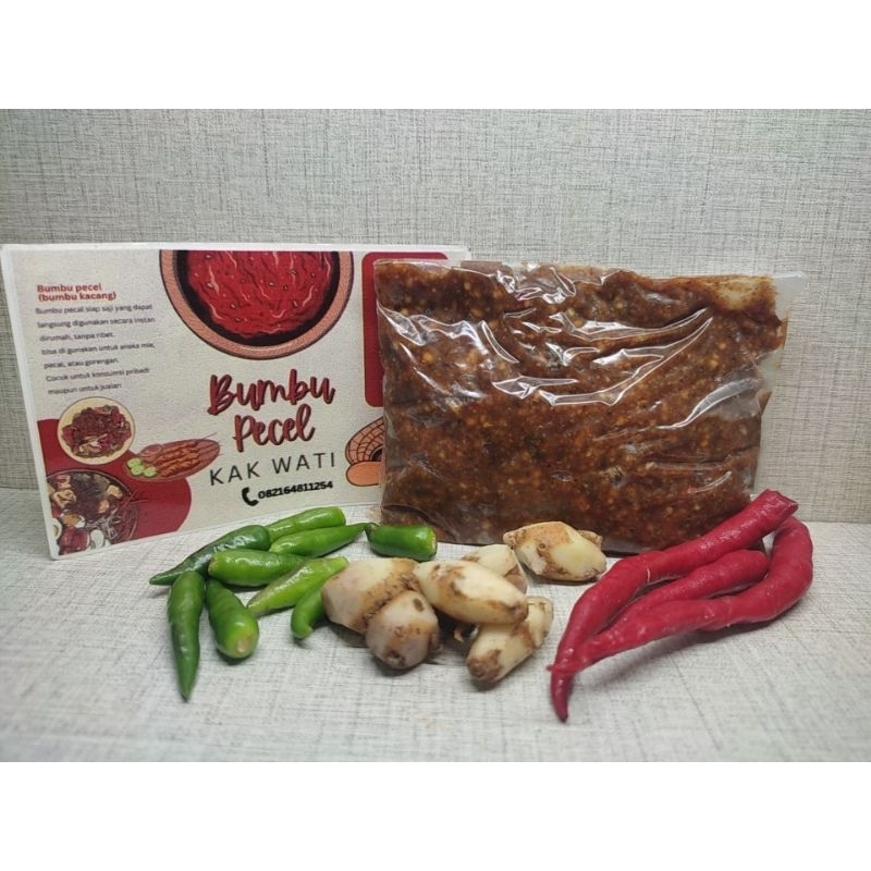 Jual sambel kacang-bumbu kacang-kuah lontong-pelengkap makanan hari ...