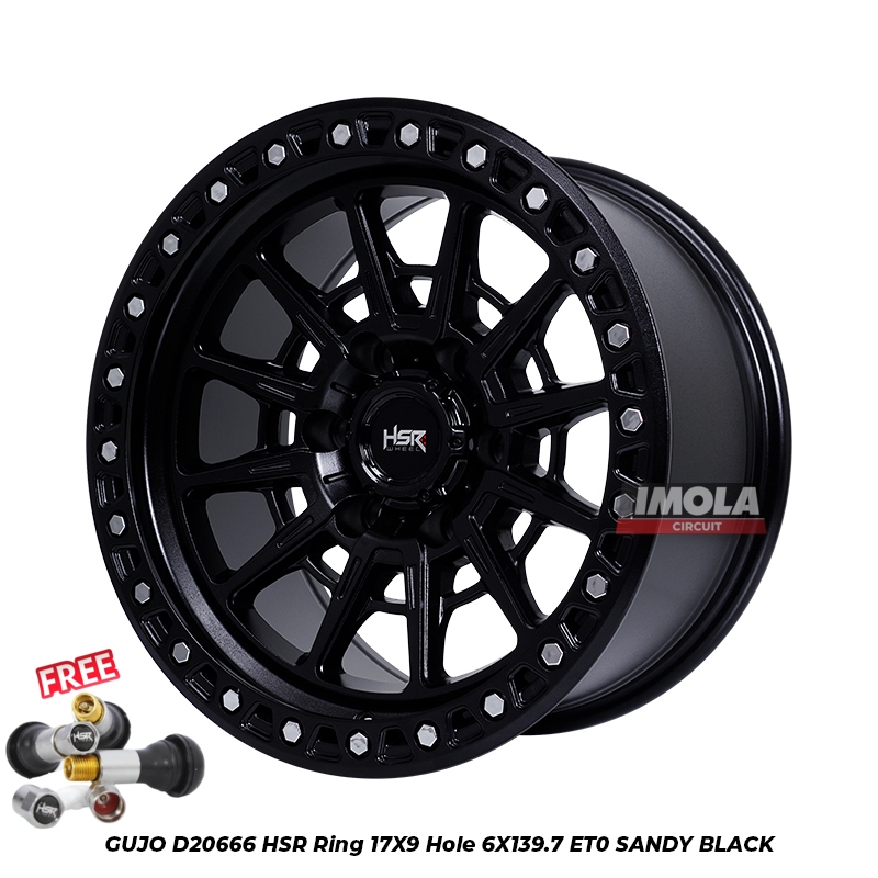 Jual Velg Pajero Fortuner Hilux DC Ring 17 Velg Mobil HSR GUJO D20666 R17 Lebar 9 PCD 6X139,7 ...