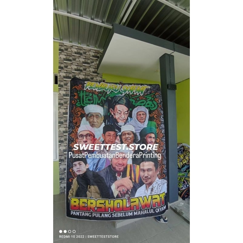 Jual BENDERA WALISONGO, FLAG DESAIN PECINTA WALI SANGA ,FREE STICKER ...