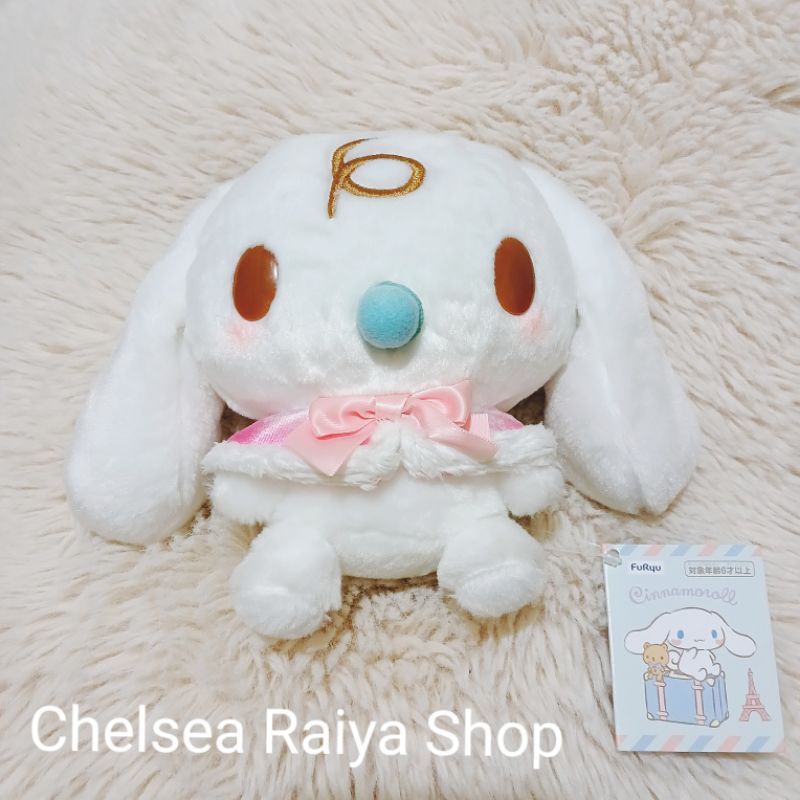 Jual Boneka Plush Furyu Sanrio Cinnamoroll Baby Milk Pink Ribbon 15cm ...