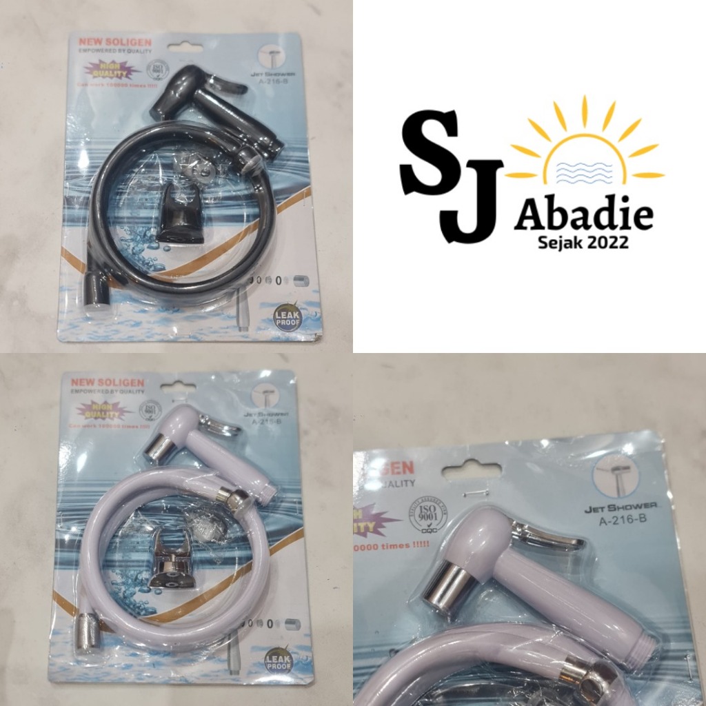 Jual (1 PC) SOLIGEN Jet Shower Bidet Toilet WC Shower Cebok Washer A ...