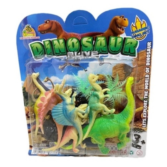 Jual Mainan Dinosaurus Set Dino Dinosaur Alive Jurassic Edukasi Kado ...
