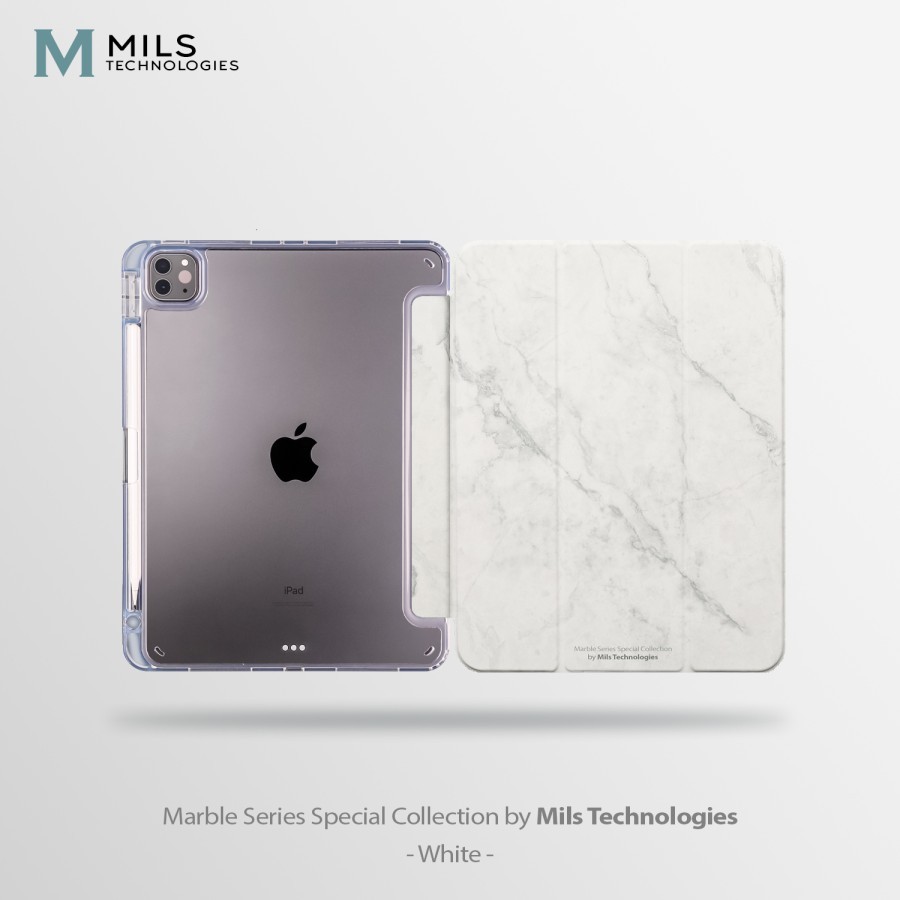 Jual Mils Technologies Marble iPad Clear Shield Acrylic Case iPad 7 8 9 ...
