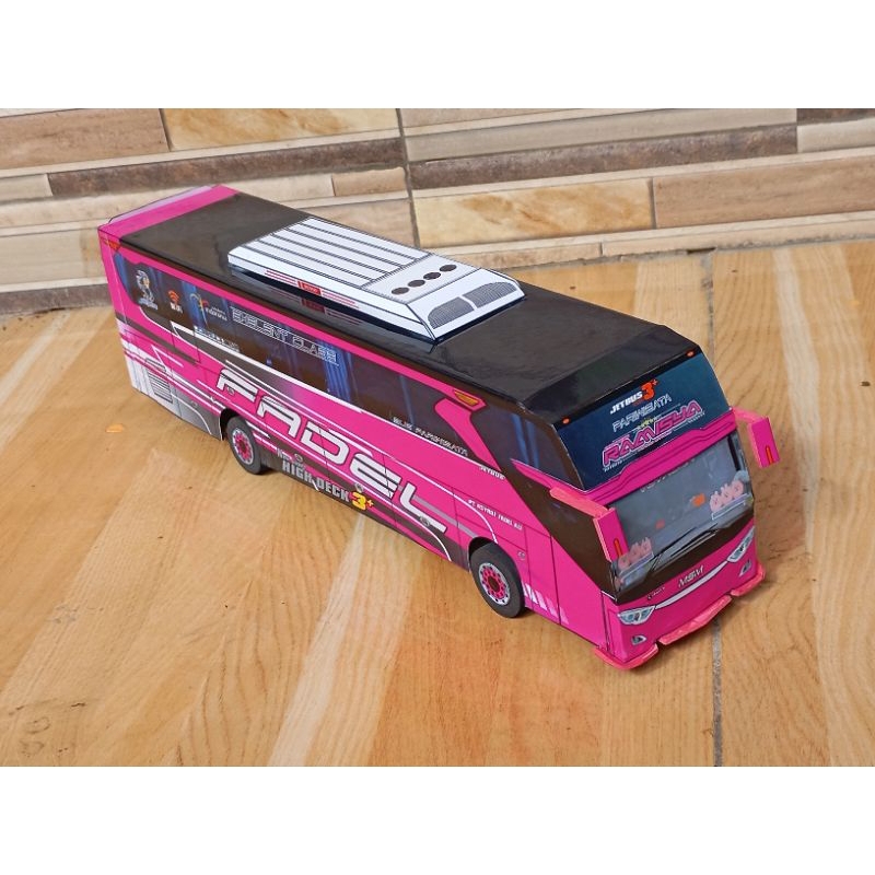 Jual miniatur bus basuri princess ramisya | Shopee Indonesia