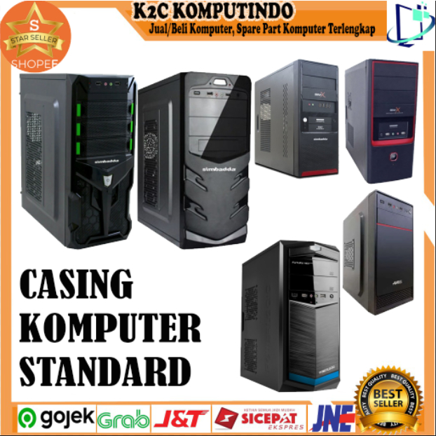 Jual Casing komputer case kesing Pc komputer standard second | Shopee ...