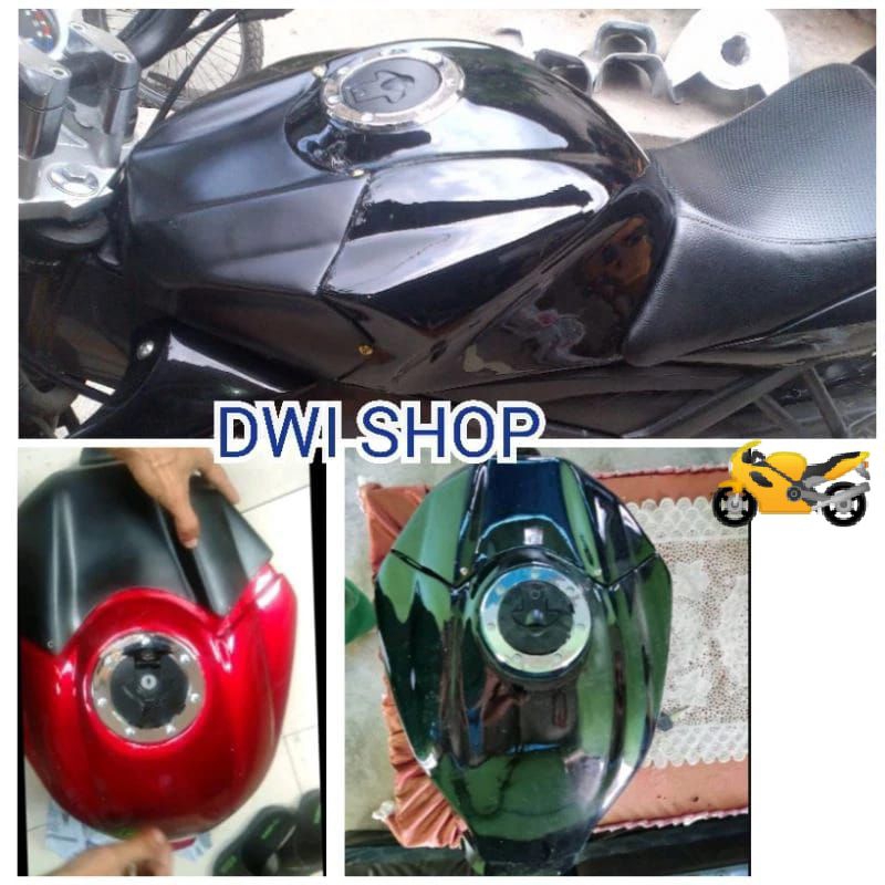Jual Cover tangki Yamaha fz150 v1 v2 model R6 tutup tangki Ninja ...