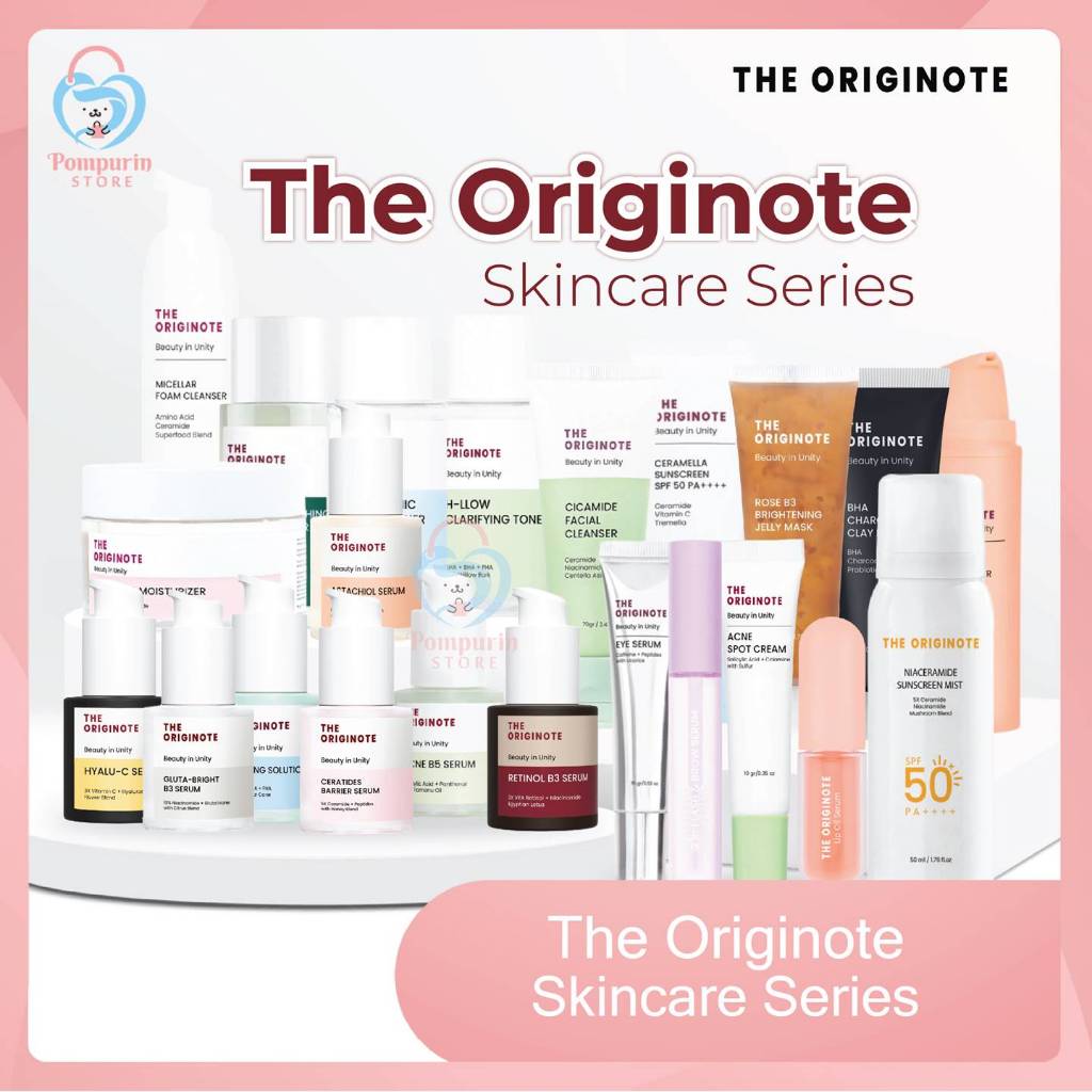 Jual THE ORIGINOTE Skincare Series - 2in1 Lash Serum/Jelly Mask/Clay ...