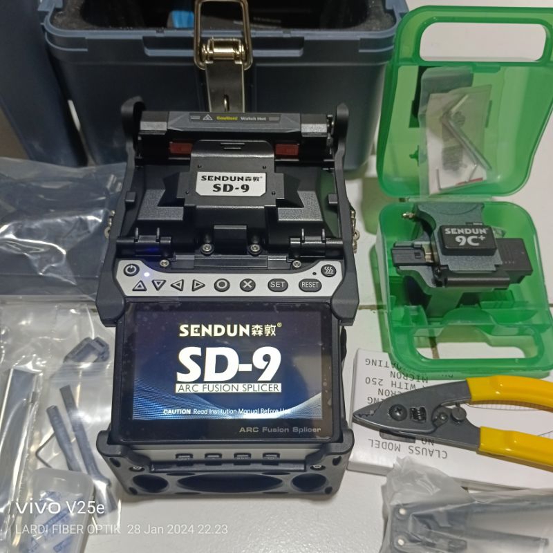 Jual Fusion splicer sendun SD-9 6 motor baru | Shopee Indonesia