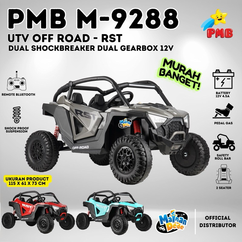 Jual Mainan Mobil Aki Anak PMB 9288 RST M9288 M-9288 9288A MARQUEZ ...