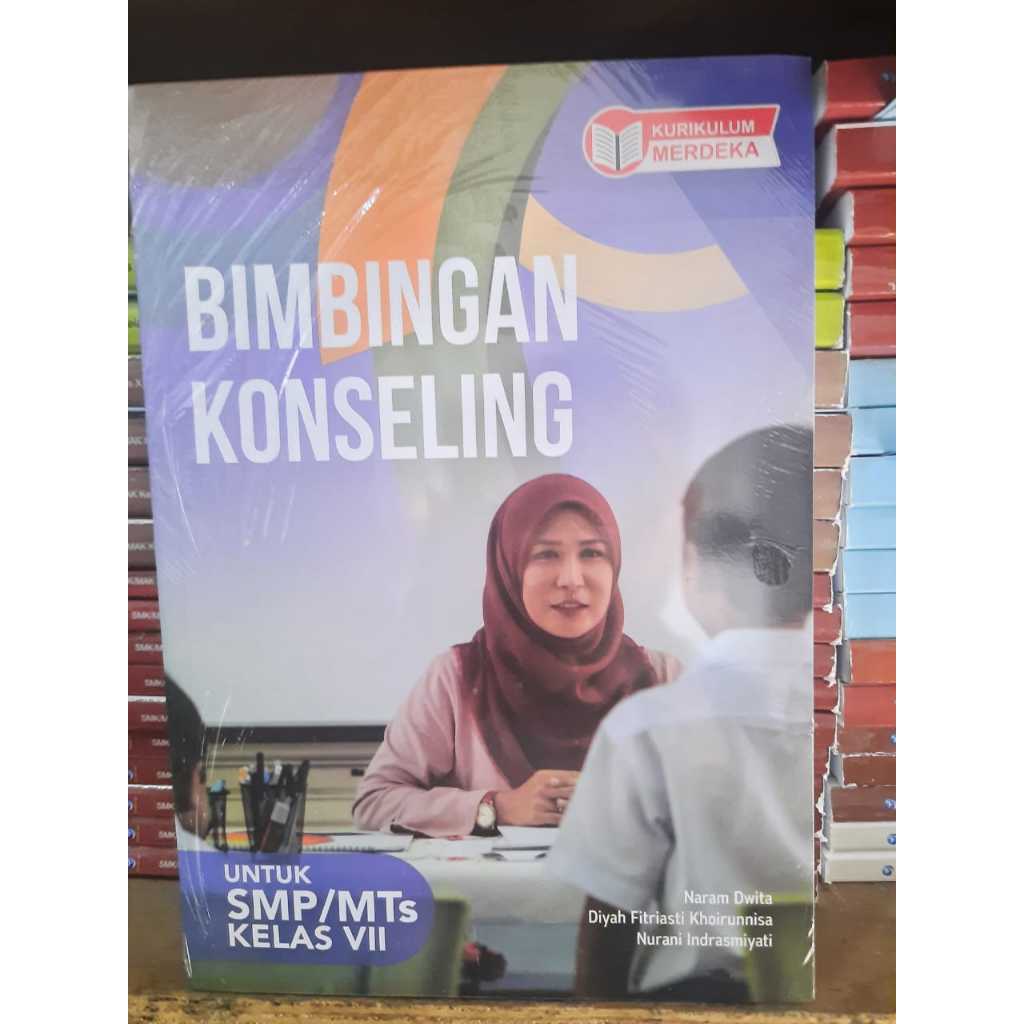 Jual Buku Bimbingan Konseling untuk SMP Kelas VII Kurikulum Merdeka ...