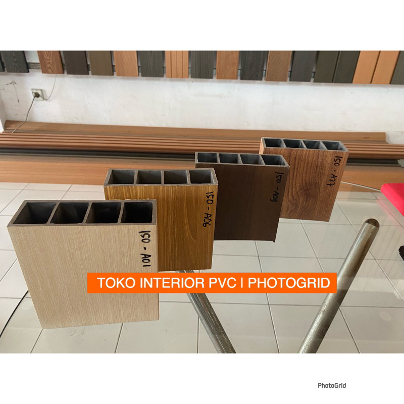 Jual Kisi kisi pvc indoor hollow pvc partisi pvc murah | Shopee Indonesia