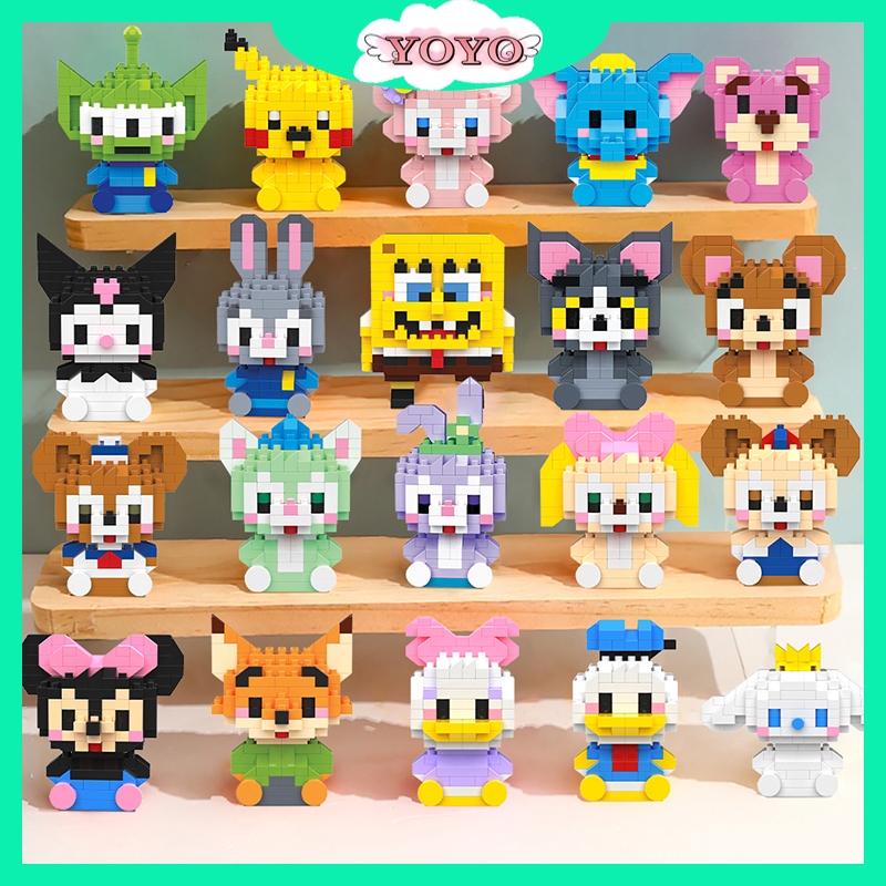 Jual YOYO 40 Model DIY Mini Disney Series Linabelle Stellalou Gellatoni ...