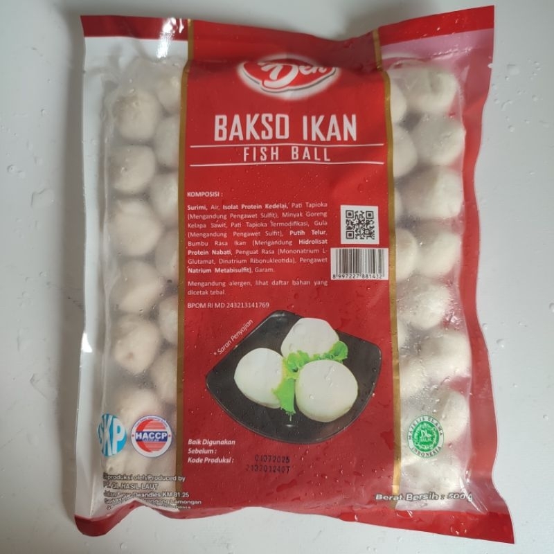 Jual PAK DEN Bakso Ikan Bola ikan otak otak odeng 500 gram PAKDEN ...