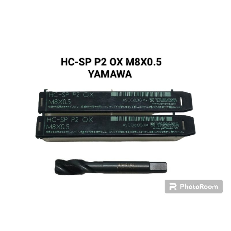 Jual Tap Mesin Spiral YAMAWA M8x0,5 HC-SP P2 OX Yamawa Made in Japan | Shopee Indonesia