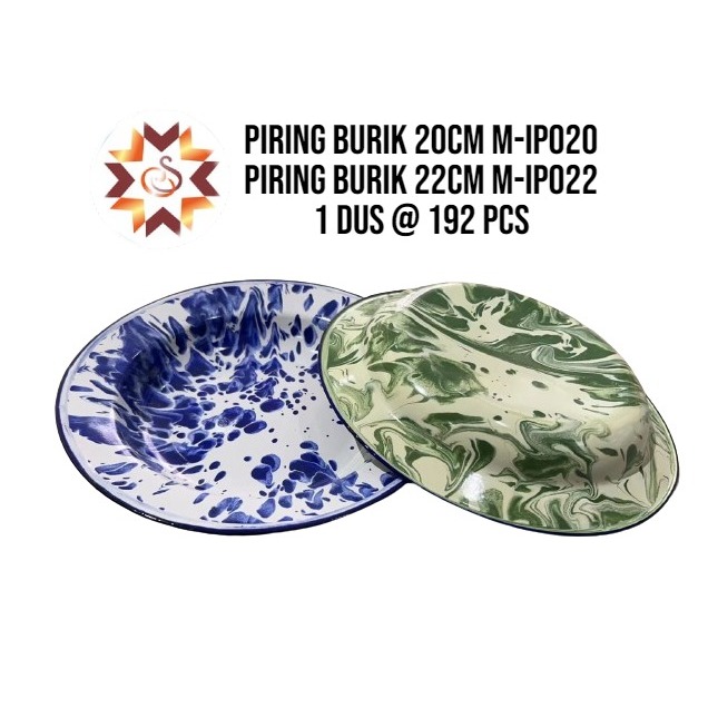Jual Piring Seng / Piring Enamel Motif Bunga/ PIRING enamel motif Ayam ...