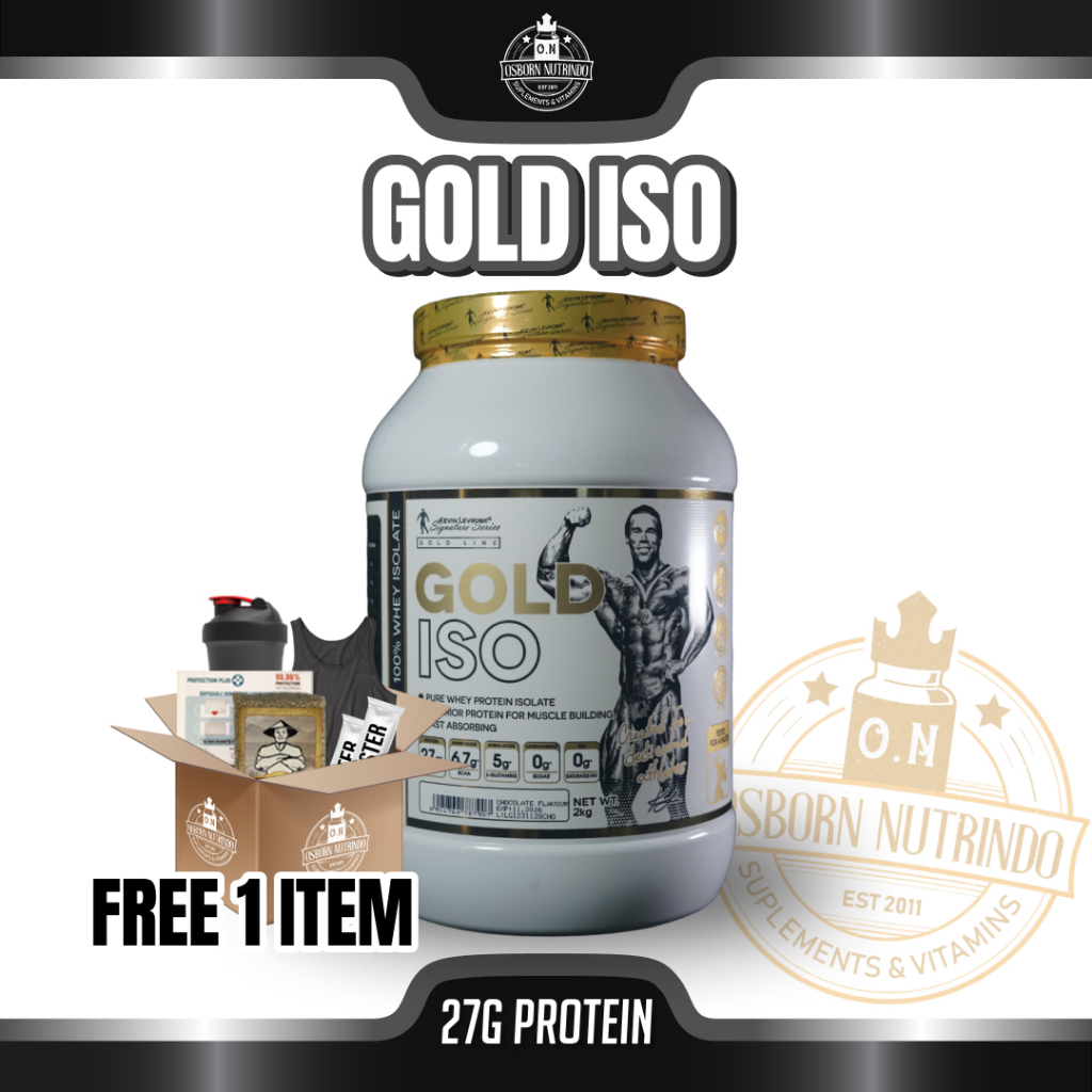 Jual Kevin Levrone Gold Isolate 2kg Whey Protein Isolate | Shopee Indonesia