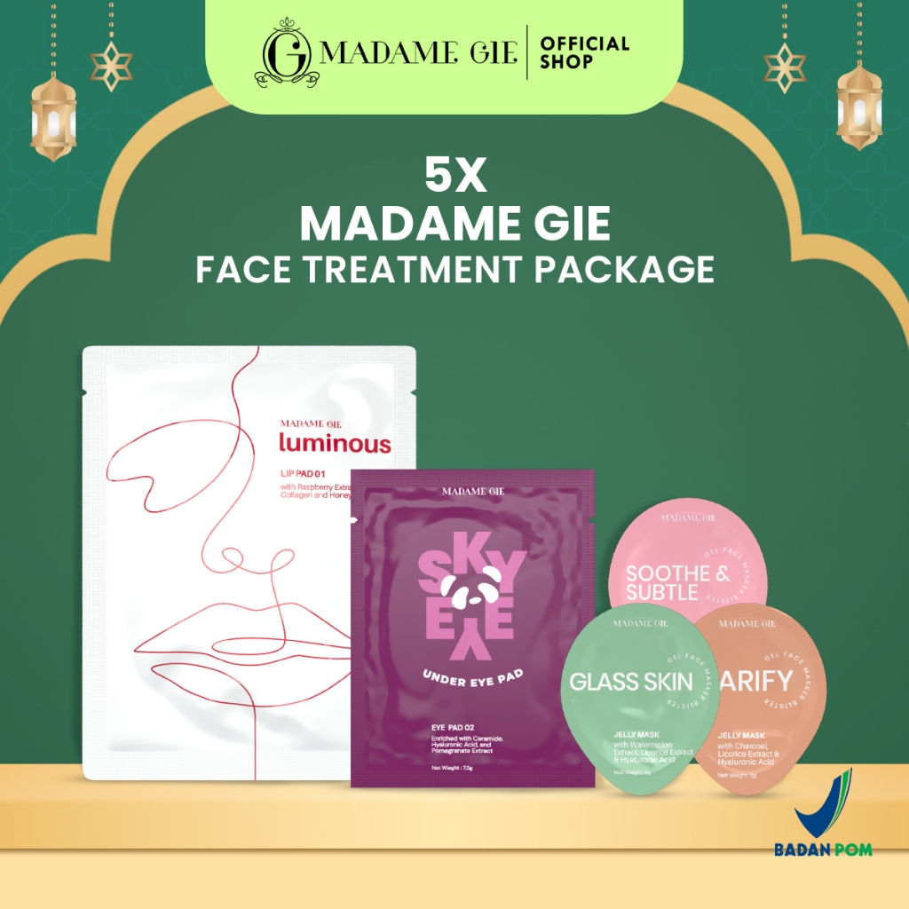 Jual [ISI 5] Madame Gie Face Treatment Package - Skincare | Shopee Indonesia