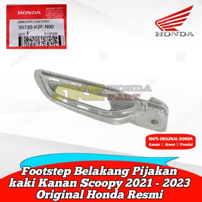 Jual 50720-K2F-N00 - 50730-K2F-N00 Footstep Kanan Kiri Scoopy Keylees ...