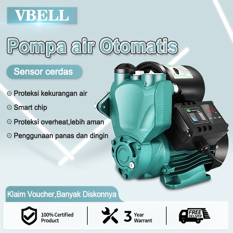Jual VBELL-Pompa Air / Pompa air Otomatis/Mesin Pompa Air / listrik Pompa Pendorong Tekanan Air ...