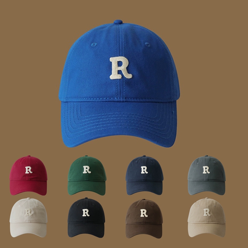 Jual DISKON - Topi Baseball Inisial Huruf R Bahan Katun Distro Unisex ...