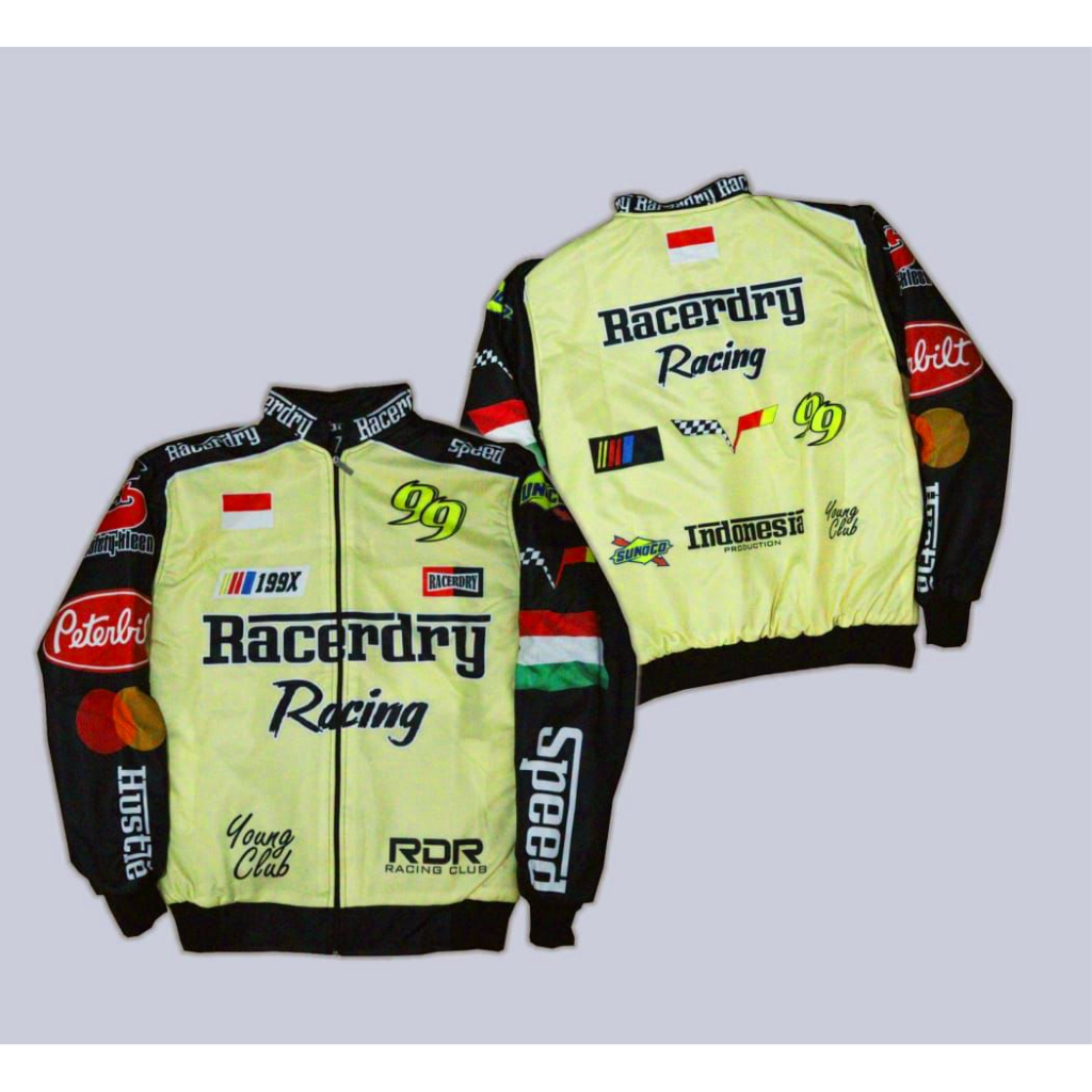Jual Nascar Jacket Racing Jaket Varsity Pria Wanita Original Racerdry Jaket Motor | Shopee Indonesia