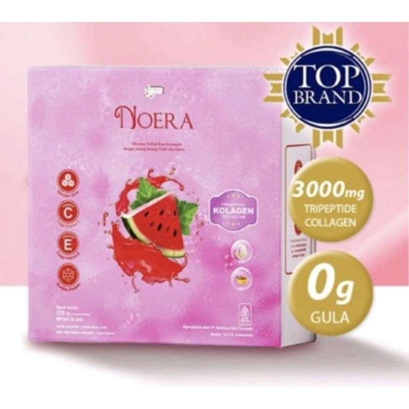 Jual 1 Box Isi 15 Sachet Noera Collagen Drink New Formula With Birdnest ...