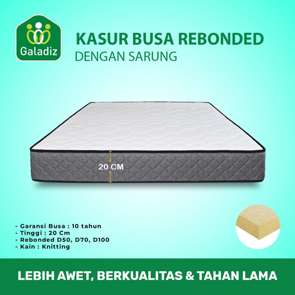 Jual Galadiz Kasur Busa Rebonded Dengan Sarung | Shopee Indonesia
